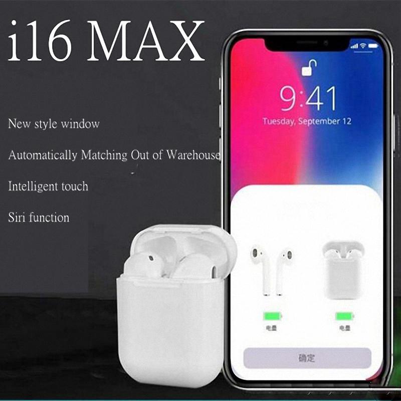 I16 Max TWS Portable Wireless Stereo Earphone Bluetooth 5.0 Earbuds With Charging Box Good ...