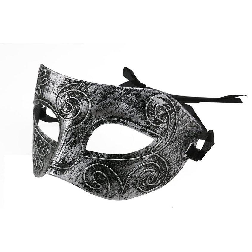 Buy ICOCO LULU Vintage Halloween Mask Ancient Rome Male Bronze Flat ...