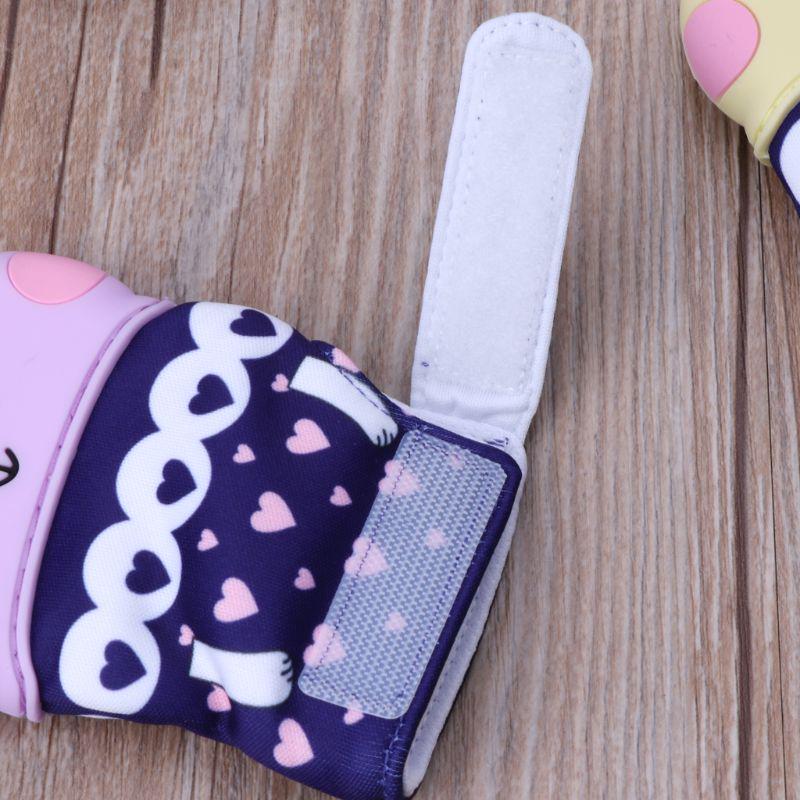 Buy Baby Teething Glove Pacifier Glove Teether Mitten Wrapper Sound ...