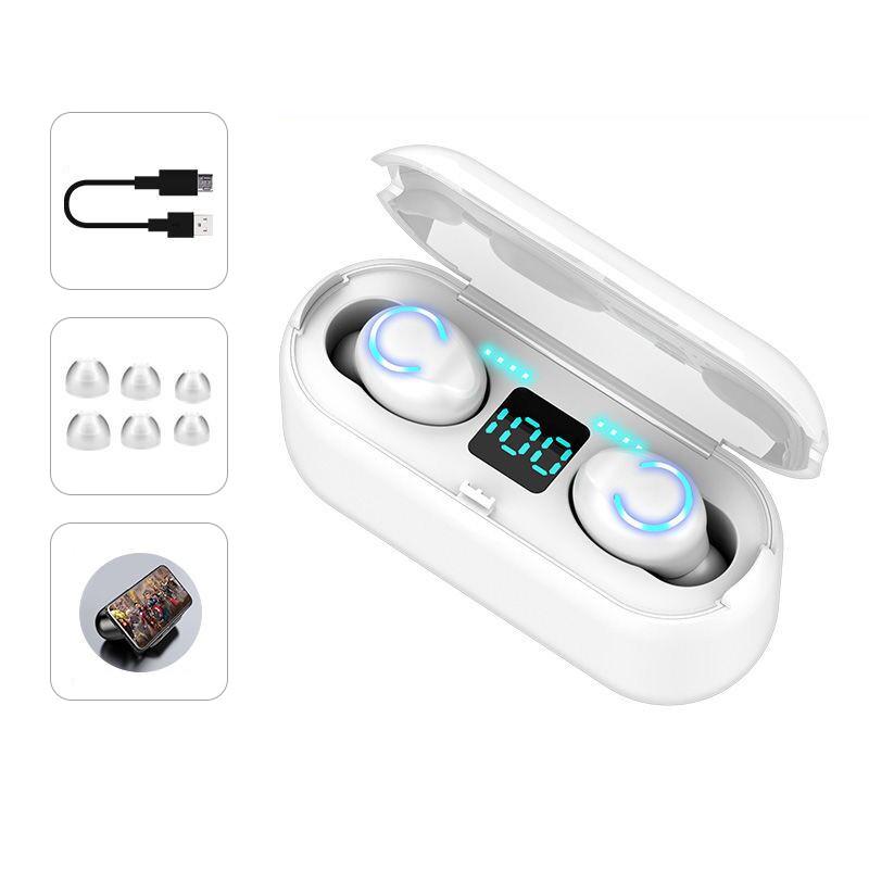 Buy TWS True Wireless Headset Bluetooth 5.0 Earbuds Hifi Headphone Bass ...