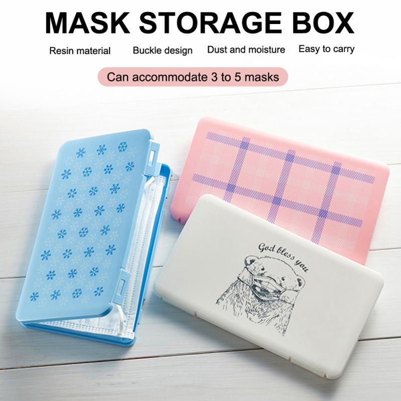 Buy Portable Mask Storage Bag Dustproof Moisture-proof Cover Mask Bag ...