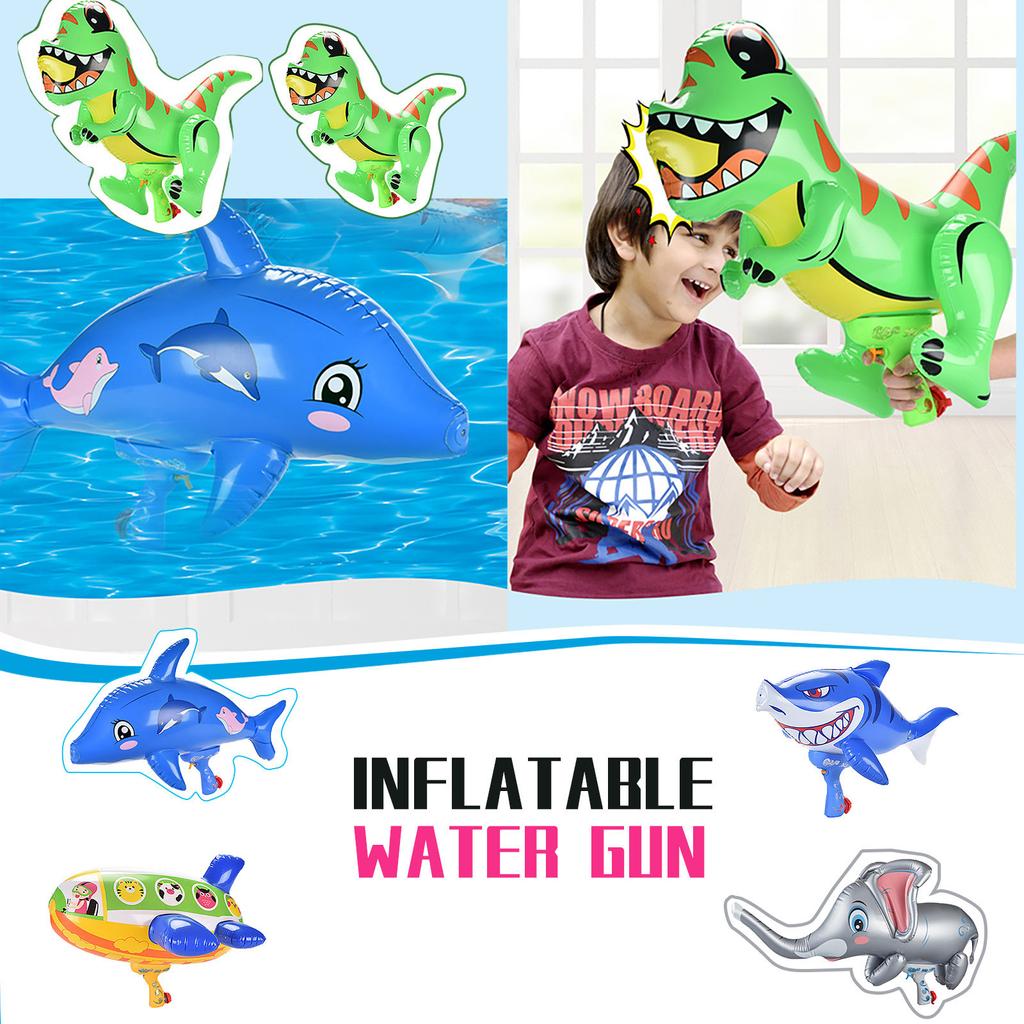 Buy Portable Inflatable Squirt Fighting Toys Water Blaster For Swimming ...