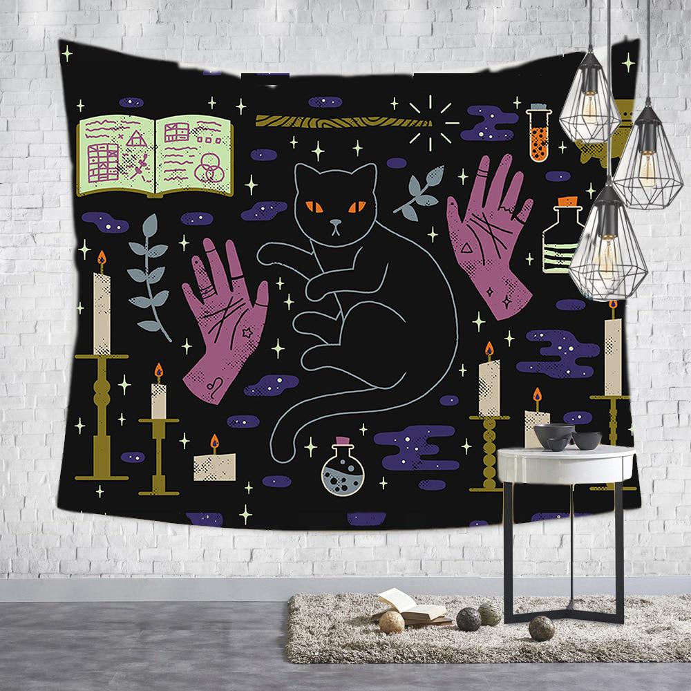 Buy Loartee Witchcraft Ouija Hand Tapestry Psychic Magic Astrology ...