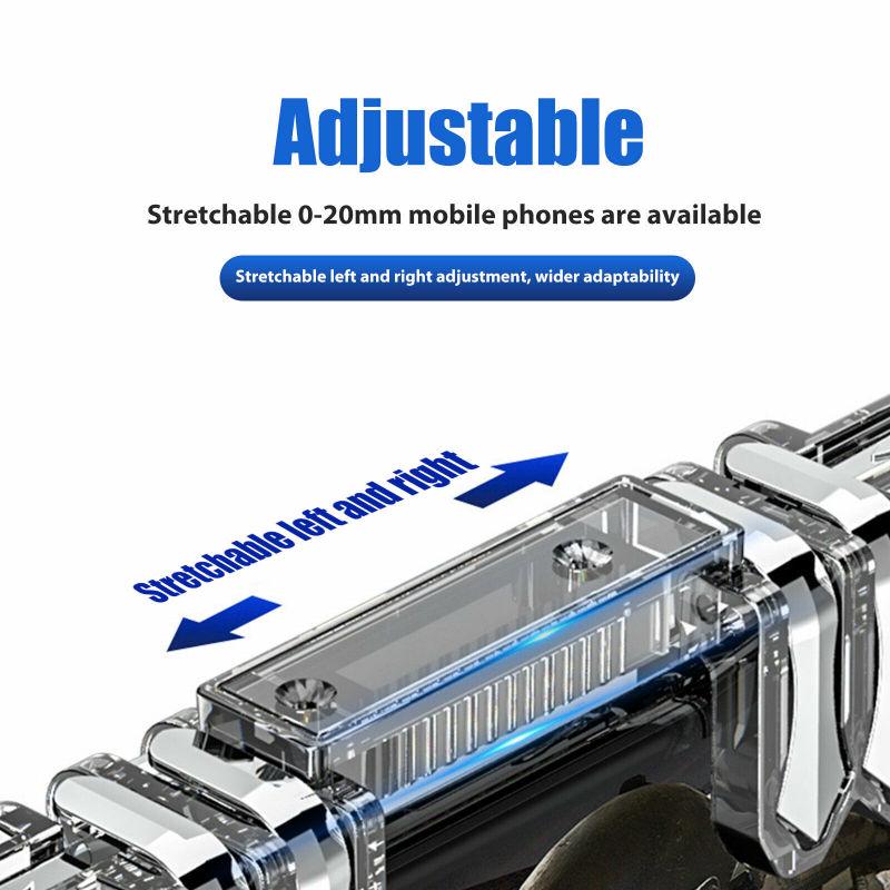 Cheap 6 Finger Controller Trigger Game Fire Button Handle Gamepad for ...