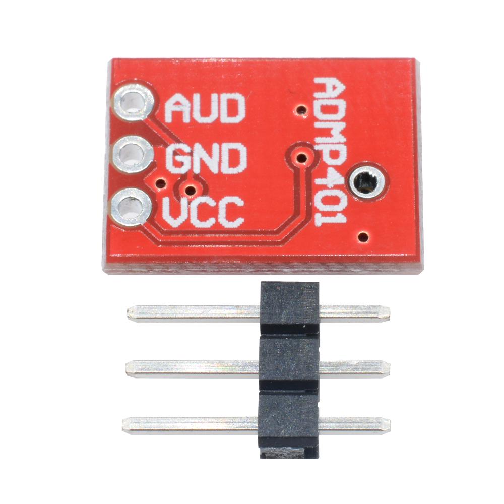 ADMP401 MEMS Microphone Breakout Module Board for Arduino Universal 1.3cm*1cm 1.5 -3.3V DC With ...