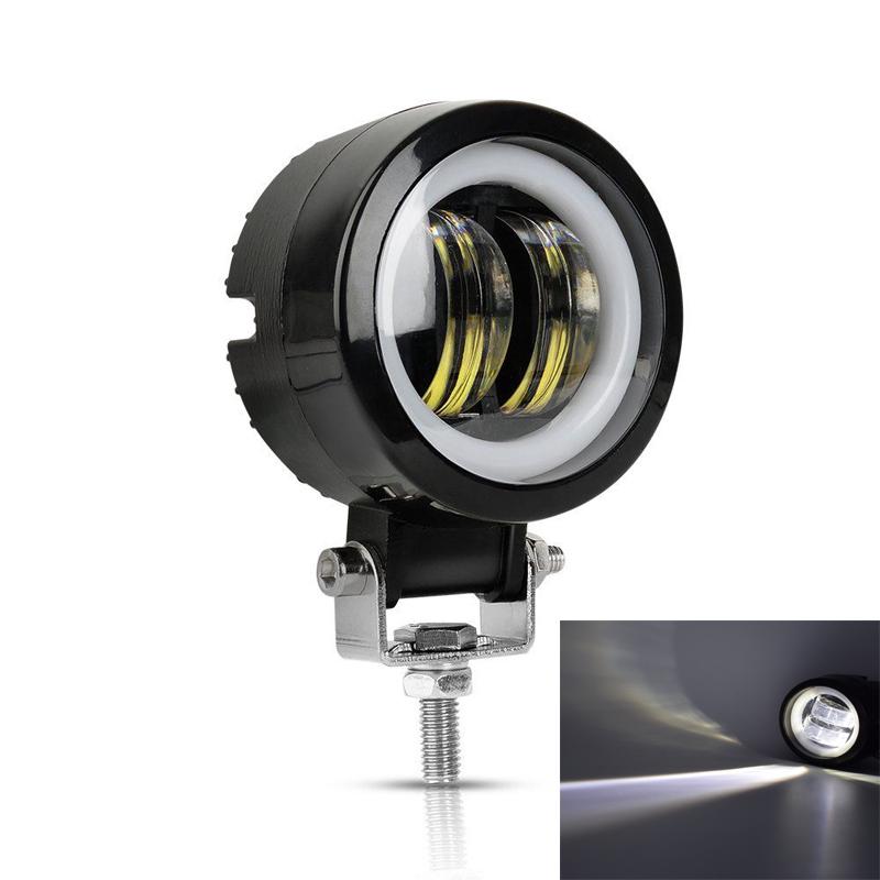 Buy 1PCS 3"inch 20W Red Or White LED Work Light Round Spot Driving Fog ...