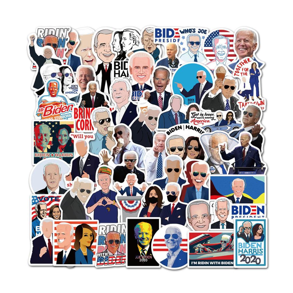 Buy Biden Stickers Decals Vinyl Waterproof Stickers for Laptop Wall at ...