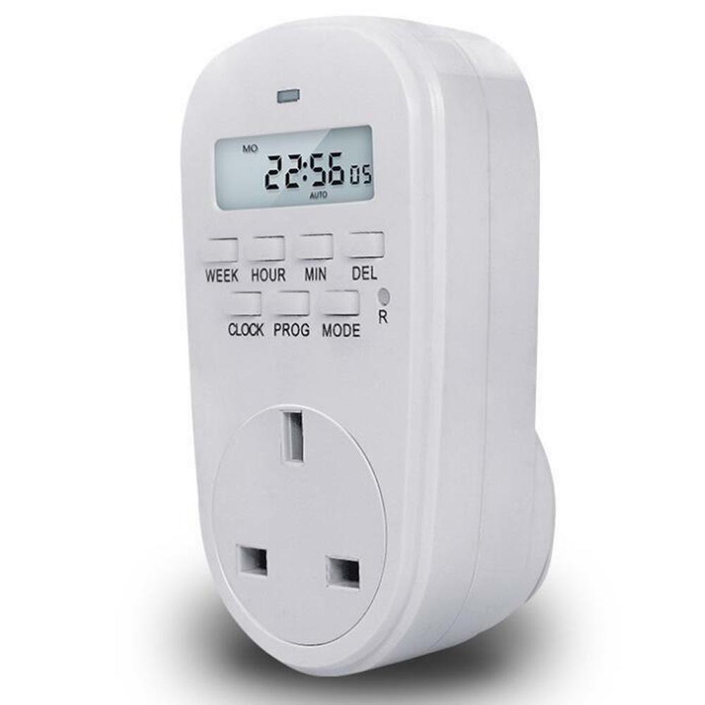 Buy EU Plug Smart Electronic Digital Time Controller Timer Switch ...