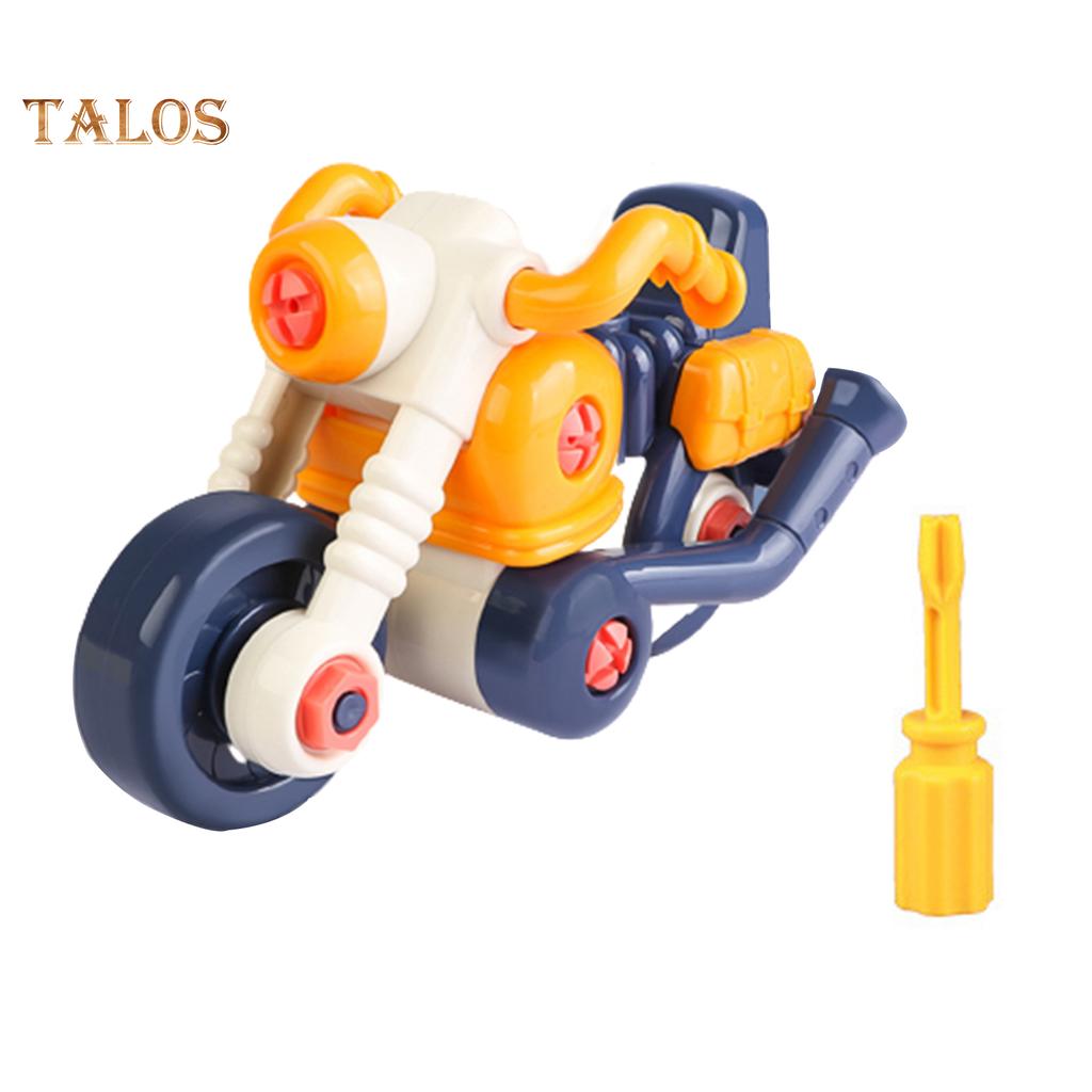 Talos Cartoon Dinosaur Children DIY Take Part Engineering Vehicle ...