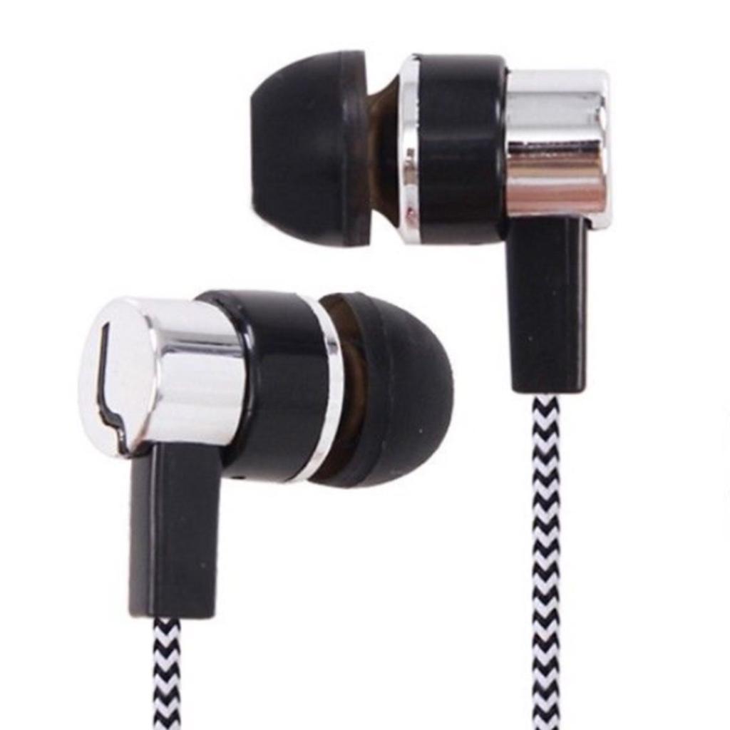 Buy Trend Soundproof Earphone Lightweight Braided Wiring In-ear Plating ...