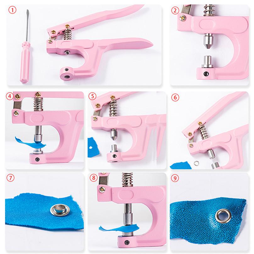 Buy Button Tools Professional Four Buckle Hand Pressing ToolsSnap Lock ...