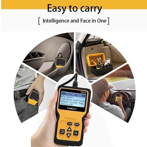 Buy New V310 OBDII Auto Car Diagnostic Scanner Car Code Reader ...