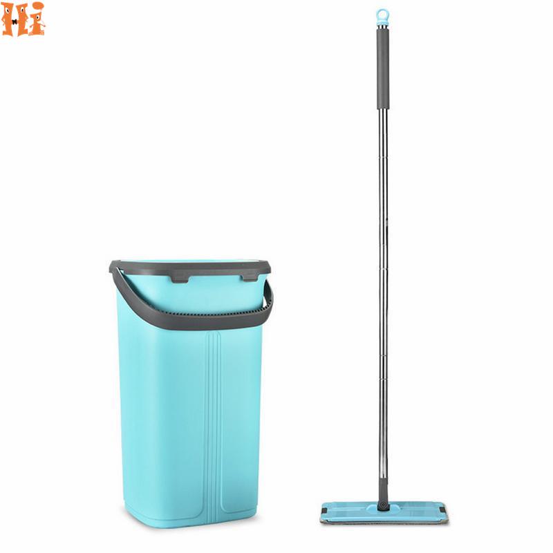 High quality Scratch Rotary Hand Pressure Mop Bucket Double Drive Mop ...