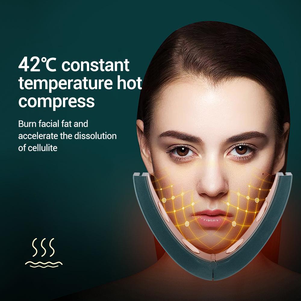Satın alın Micro Current Ems Facial Slimming Instrument Intelligent Red ...