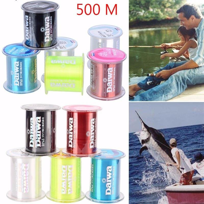 Buy 500m Monofilament Line Outdoor Hobbies Fishing Nylon 21 Size ...