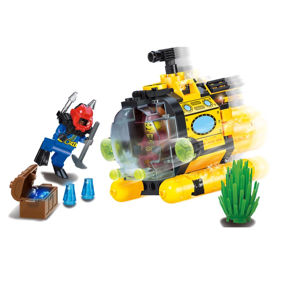 Buy Building Blocks Education Toys Models Building Toy Seabed Digging ...