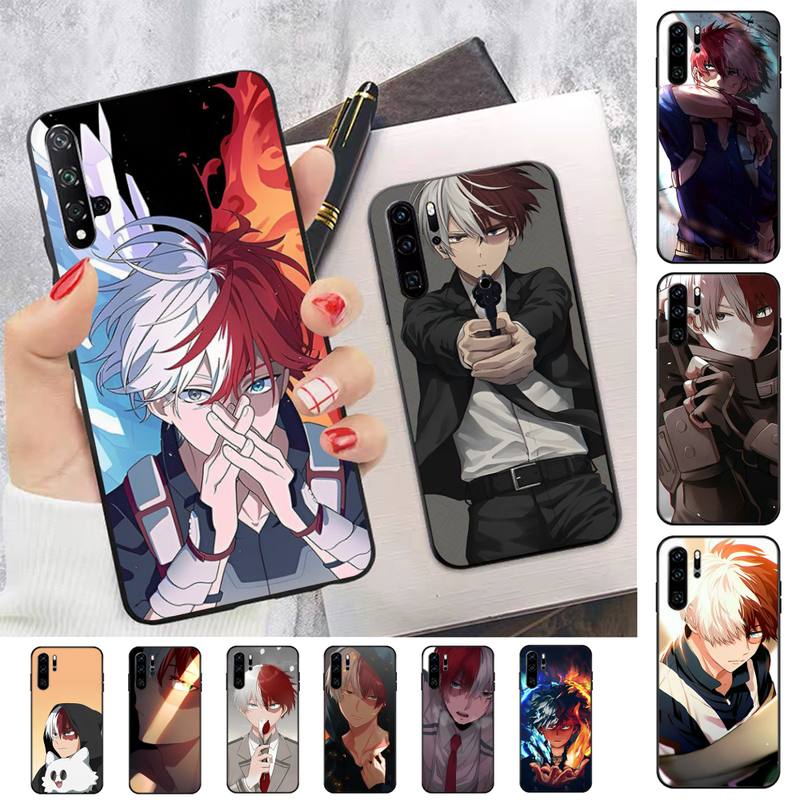 Buy My Hero Academia Shoto Todoroki Phone Case for Huawei Honor 10 I 8X ...
