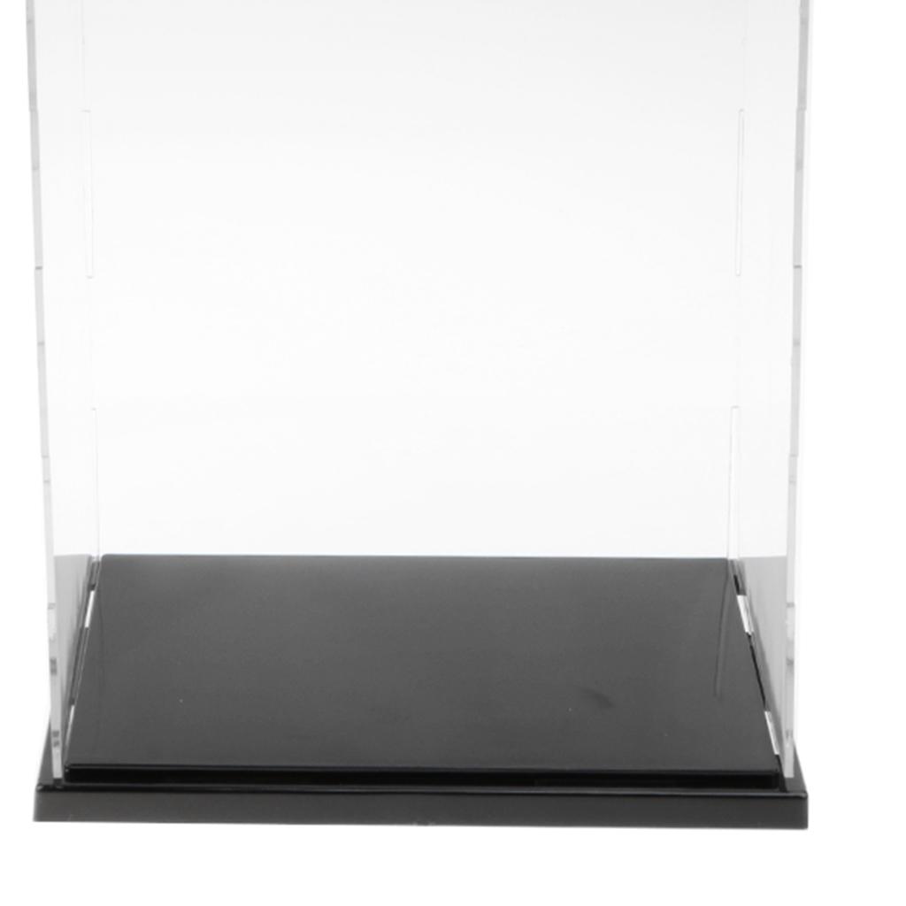 Buy Transparent Display Case with Balck Base for Figures Model D at ...