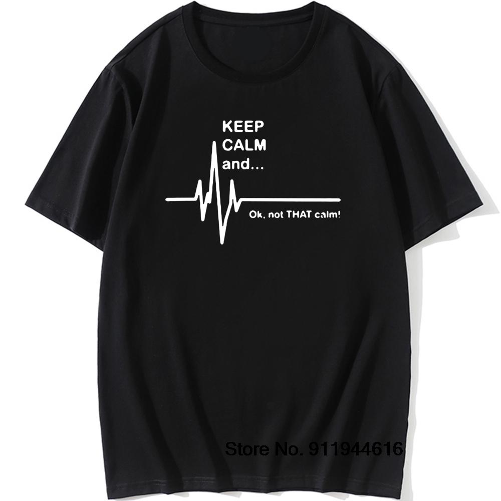 Keep Calm And Not That Calm Funny Ekg Heart Rate Paramedic Nurse T ...