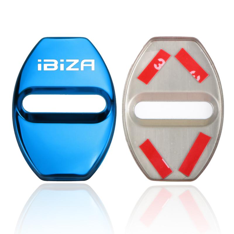 4pcs/set Car Styling Door Lock Protective Cover Stainless Steel ...