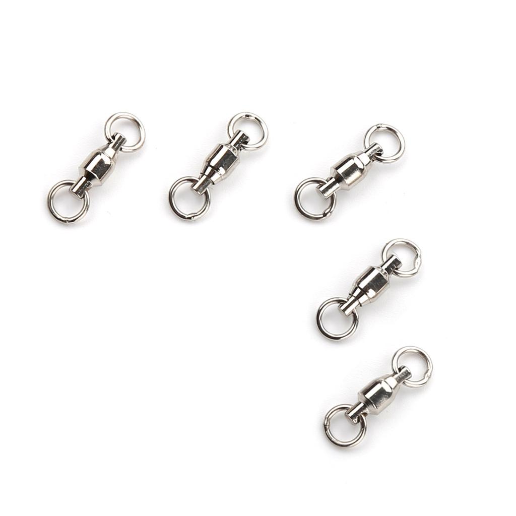 Cheap Ball Bearing Swivels Crane Duo Lock Snap Trolling Rigging Fishing ...