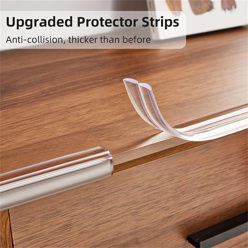 Satın alın SelfAdhesive Table Edge Guard Desk Bumper Furniture Corner ...
