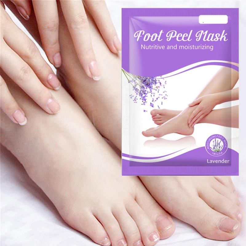 Buy Foot Peel Mask Lavender Whitening Exfoliating Foot Mask Foot ...