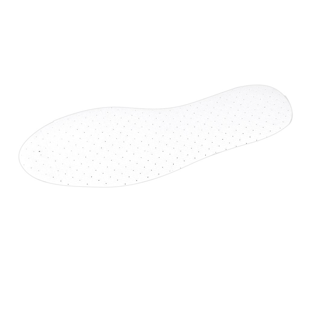 Buy 3-Layer Perforated Breathable Insoles Unisex UK 3.5-11.5 - White ...
