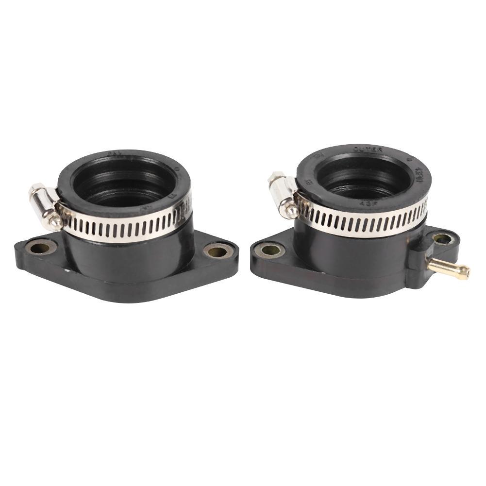 2pcs Motorcycle Carburetor Intake Manifolds Boot f uygun fiyatlı satın ...