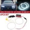 Buy 6Pcs White LED CCFL Angel Eyes Halo Rings For Alfa Romeo 159 05-11 ...