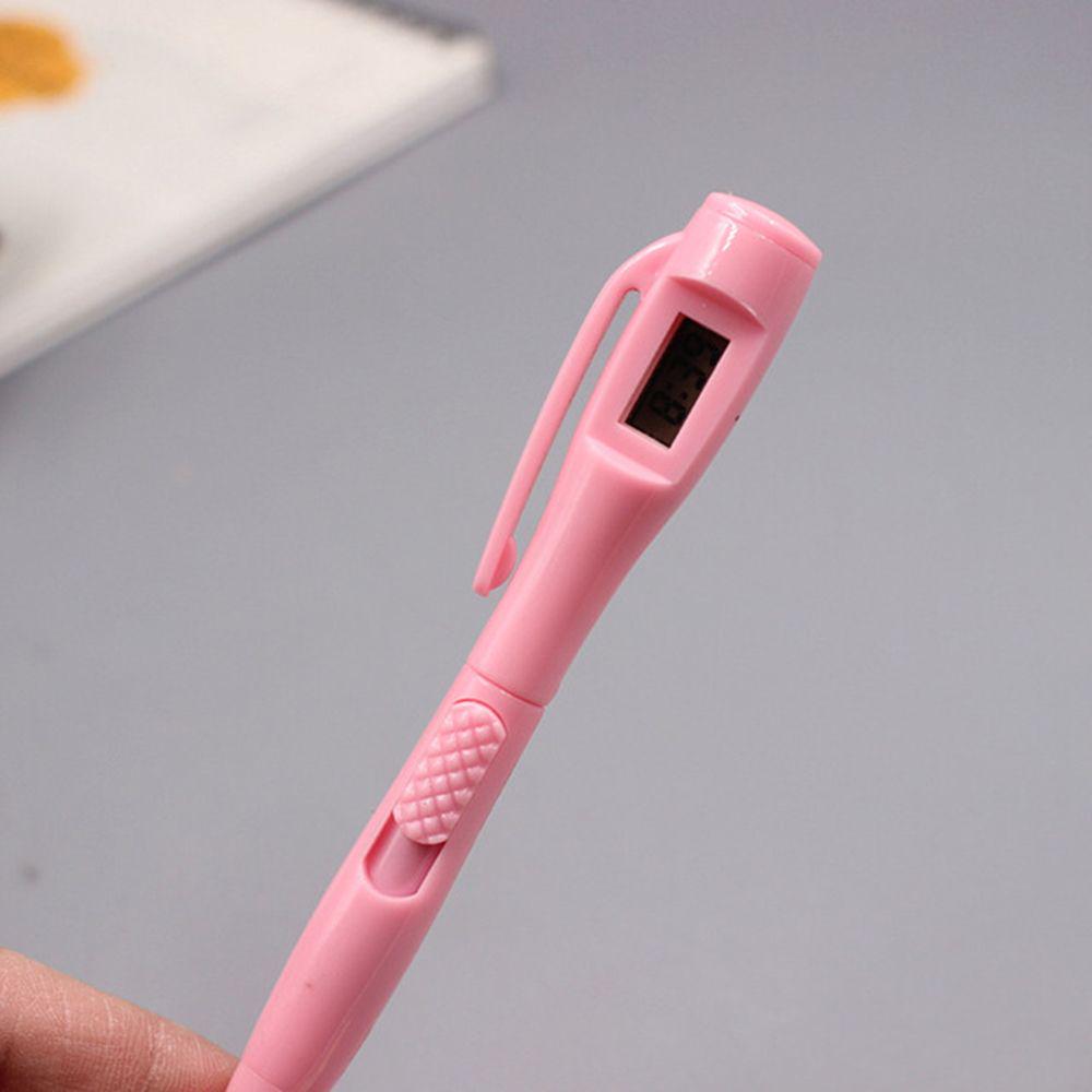 Buy Novelty Exam Digital Ballpoint Pen Watch Electronic Clock at ...