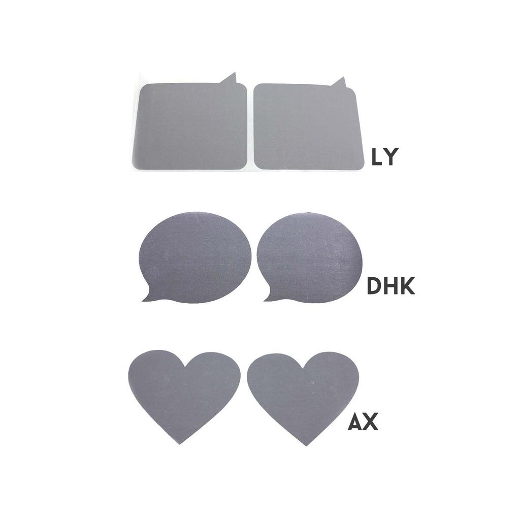 Buy Gift Guest Book Secret Message Sticker DIY Scratch Card Love Heart ...