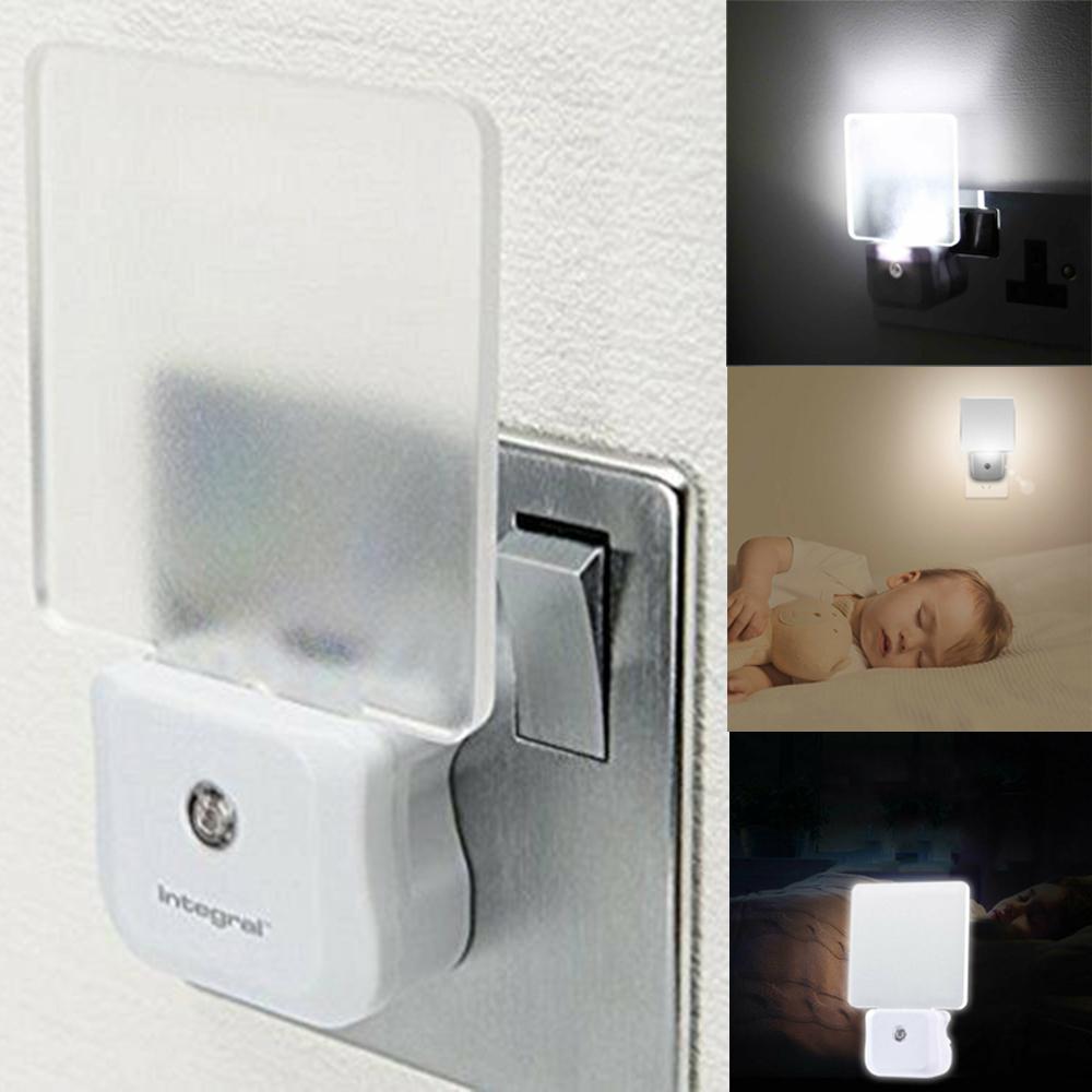 Buy LED Night Light Plug In Auto Sensor Energy Saving Children Nursery ...