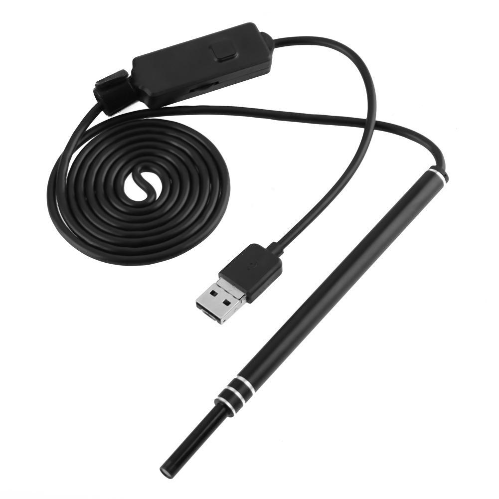 Buy 2-in-1 Ear Cleaning USB Endoscope 5.5mm Visual Ear Spoon Earpick ...