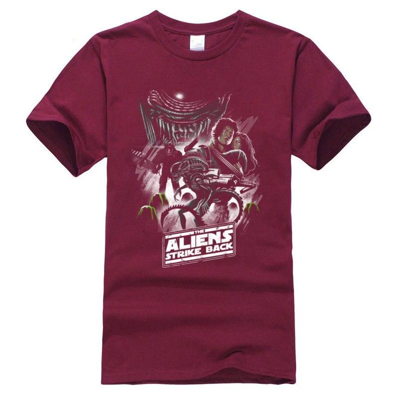 Buy Europe Guys Tee Shirt 3D Printed Aliens Strike Back Mens Fashion ...