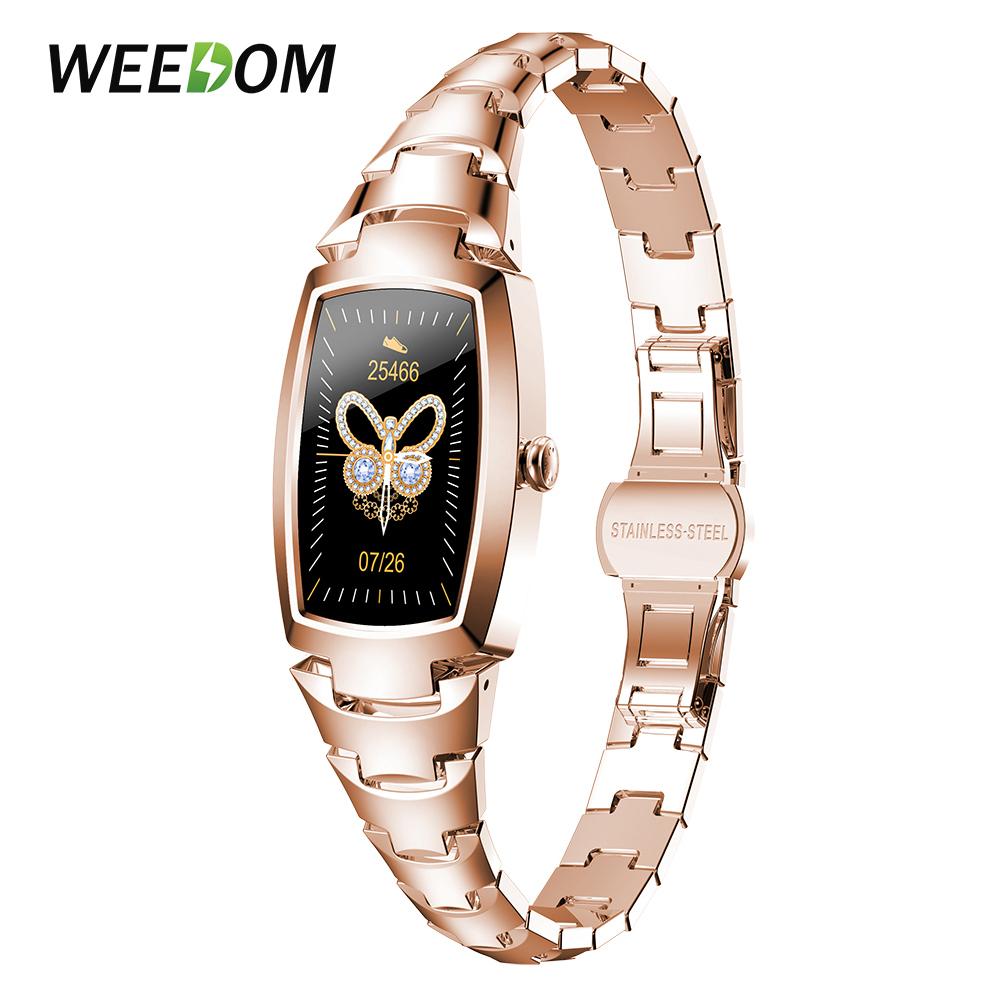Buy WEEDOM Fashion Smart Watch Full Touch Smartwatch Women Blood ...