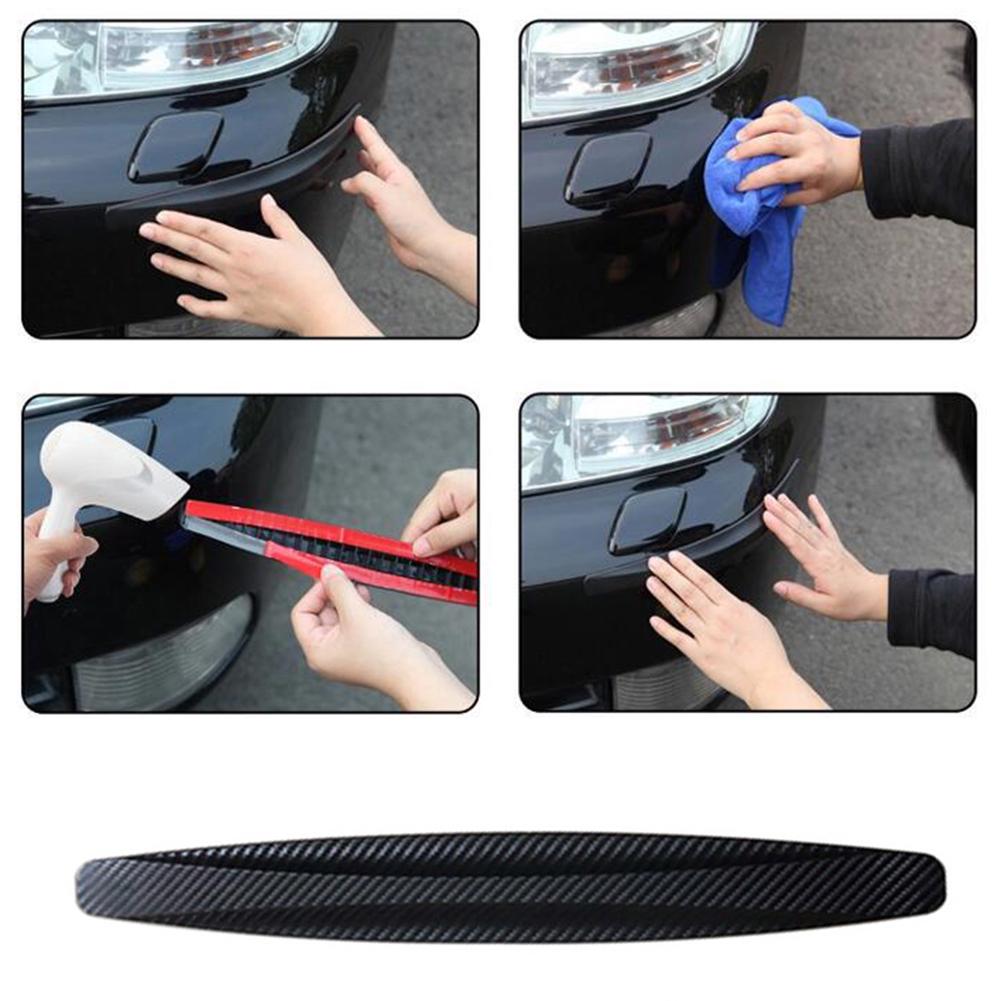 Buy AU-RP Front Pair 1 Rear Bumper Car Strips Anti-Scratch Protection ...