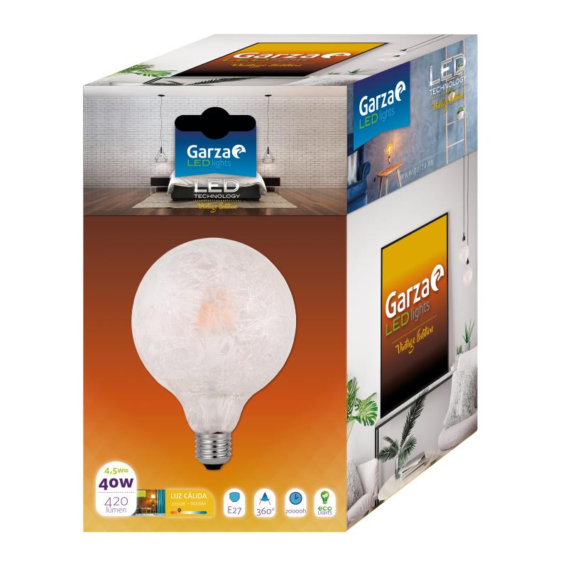 Satın alın Garza Lighting, Bombilla Globo Vintage Ice 125 Filamento Led ...