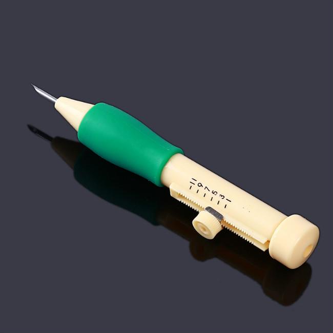 Buy Embroidery Tool Pen Set Punch Needle Set Needle Threader Pratical ...