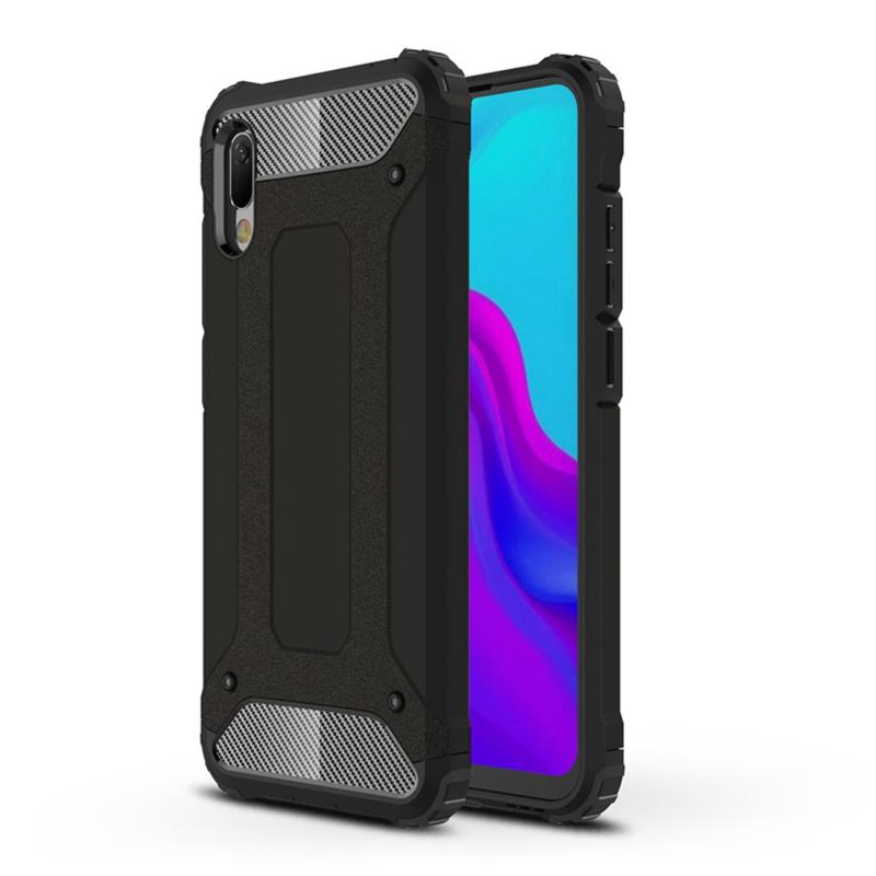 Buy Coque Étui combiné en TPU + PC pour HuY6 Pro (2019) (Noir) at ...
