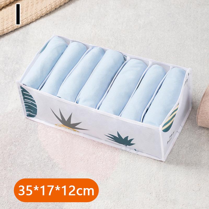 1PC Save Space Storage Box Tie Bra Socks Container Division Non-woven ...