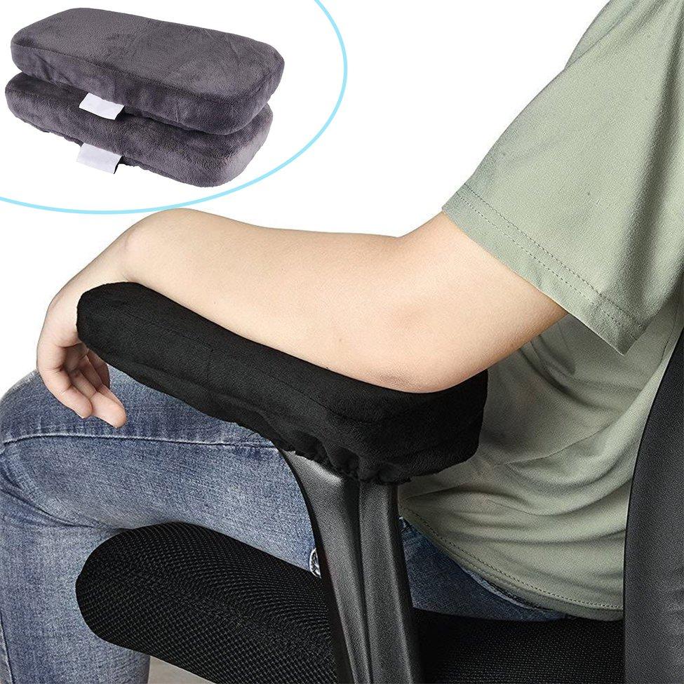 Buy Chair Armrest Pad Ergonomic Memory Foam Comfortable Office Chair ...