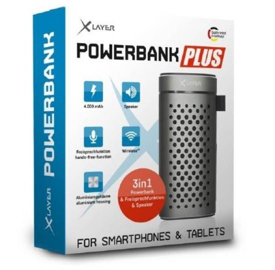 Buy Xlayer 3 In 1 Power Bank Plus - Mobile Speaker External Battery ...