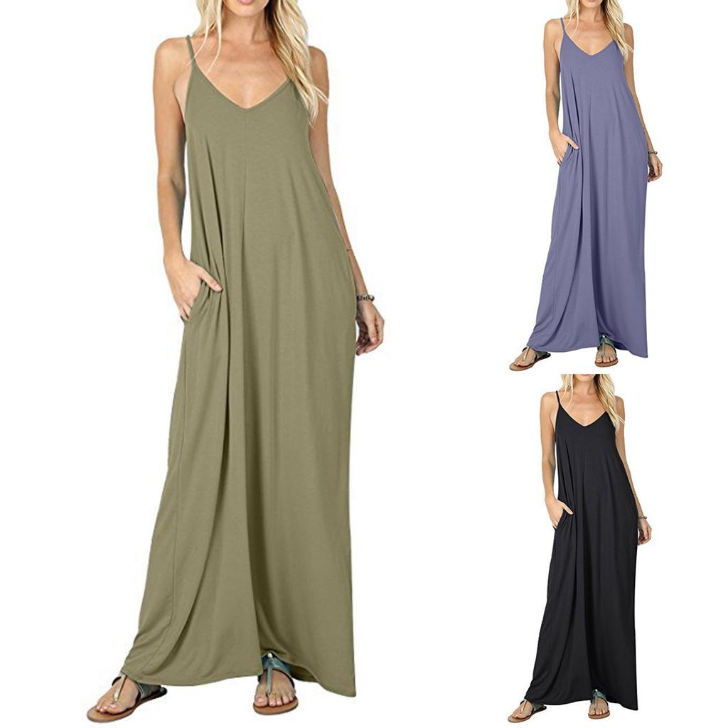 Buy RL 2021 Summer And Spring European And American Solid Color Pocket ...