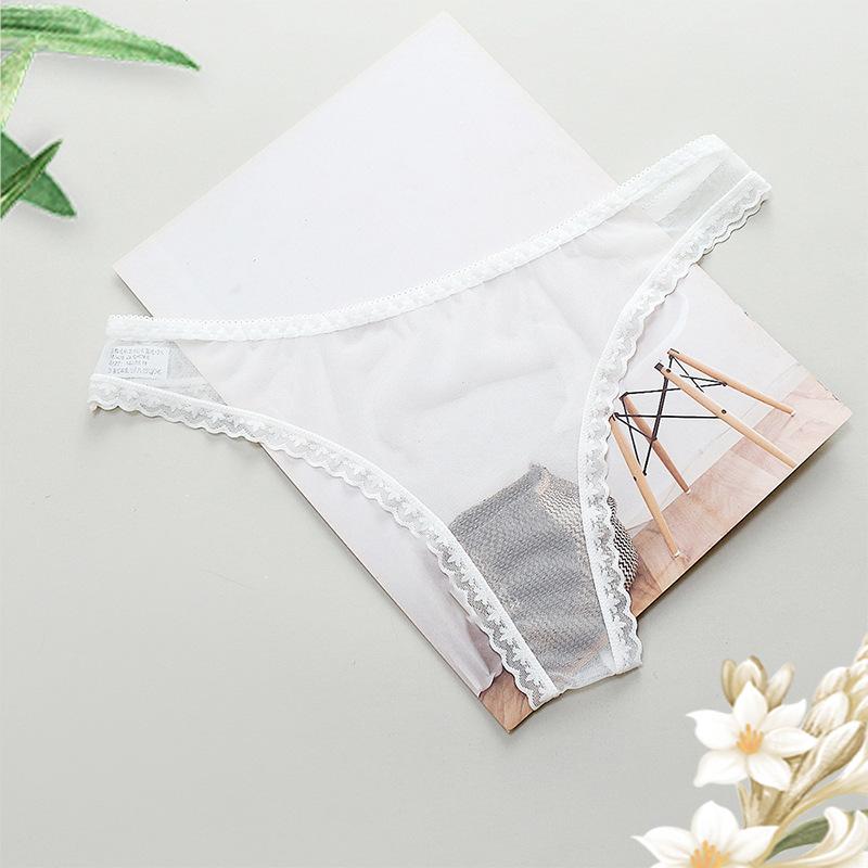 Cheap Sexy thong pants for women with fully transparent bottom ...