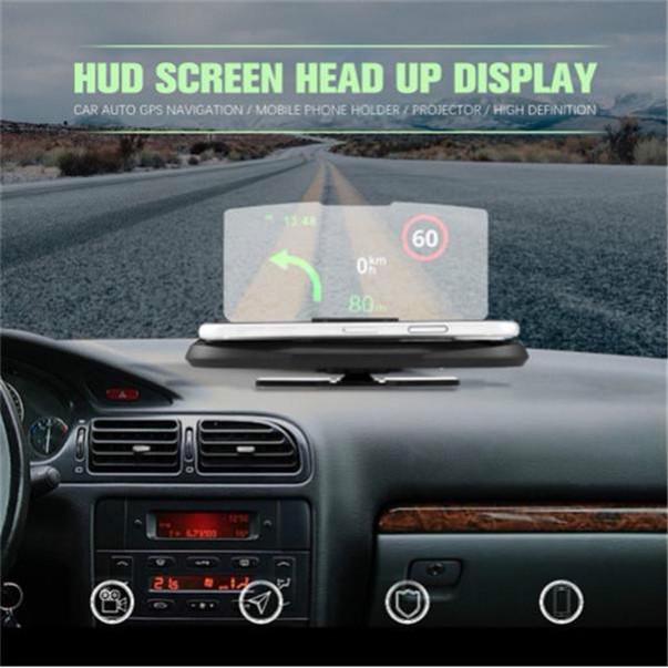 Buy Projection Machine 6.5 Inch HUD Display Car Screen Projector Head ...