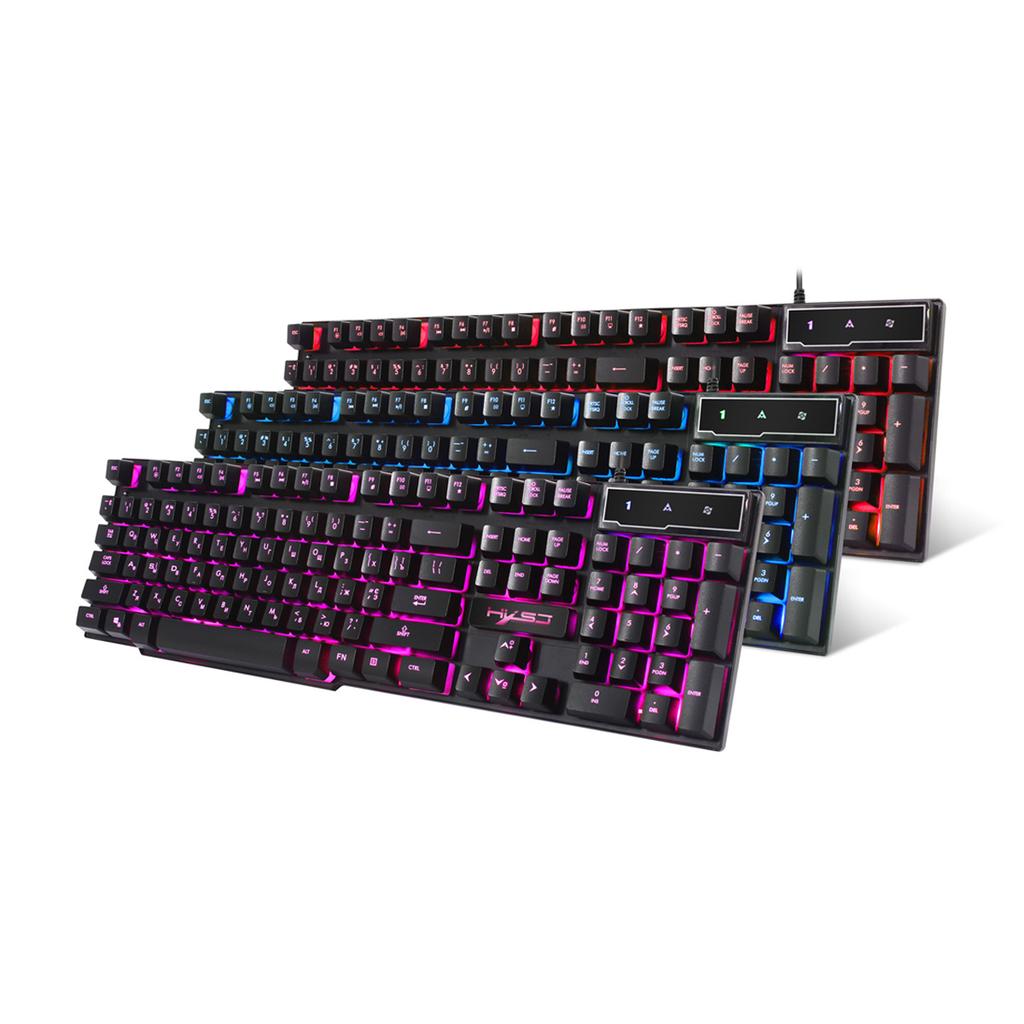 Buy English Design R8 Mouse Keyboard Set Three-color Backlit Mechanical ...