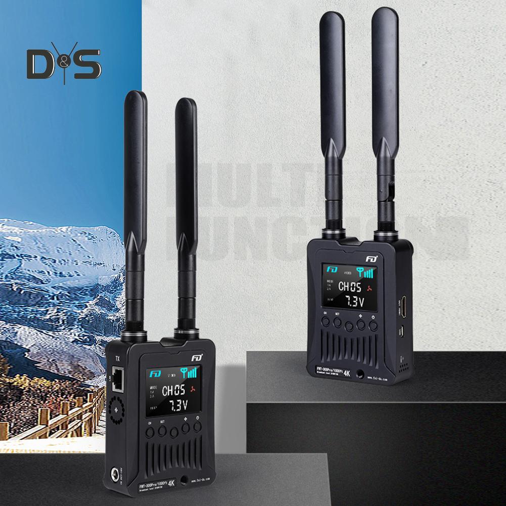 4K HDMI Wireless Transmitter LCD Display Screen Stable Transmission ...