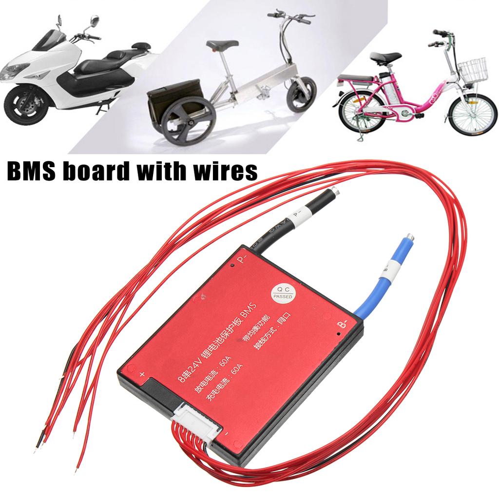 Buy Same Port 8s 24V 18A/25A/35A/45A/60A BMS PCB PCM for Ebike Electric ...