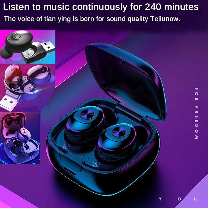 Buy Bluetooth 5.0 Earphone Stereo Wireless Earbus HIFI Sound Sport ...